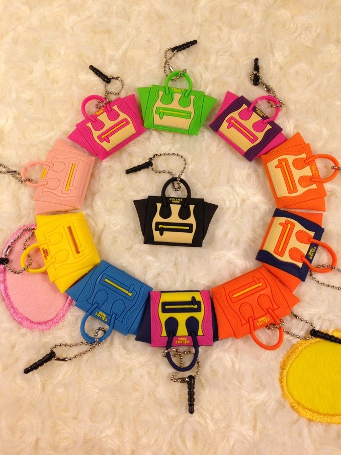 Mini Celine Iphone/samsung Jack Plug And Keychain on Luulla